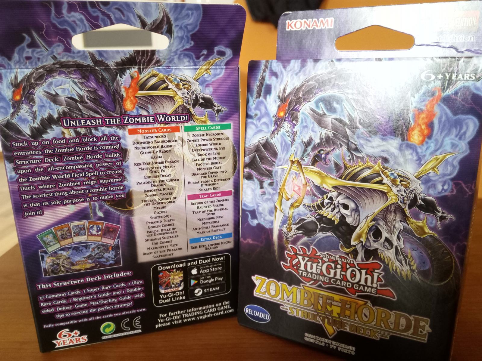Yu-Gi-Oh structure deck Zombie Horde