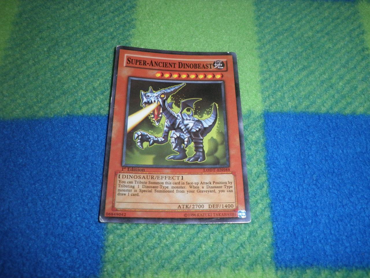 Yu-Gi-Oh - SUPER-ANCIENT DINOBEAST