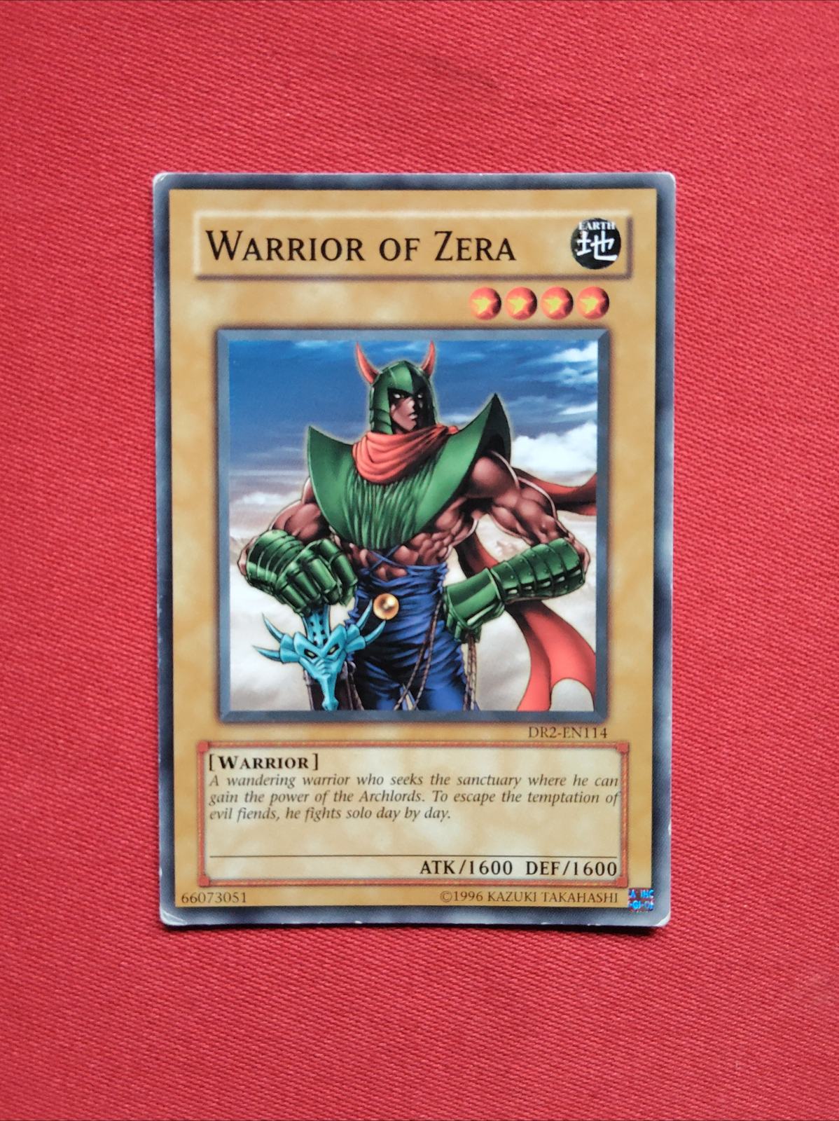 Yu-Gi-Oh - Warrior of Zera, DR2-EN114