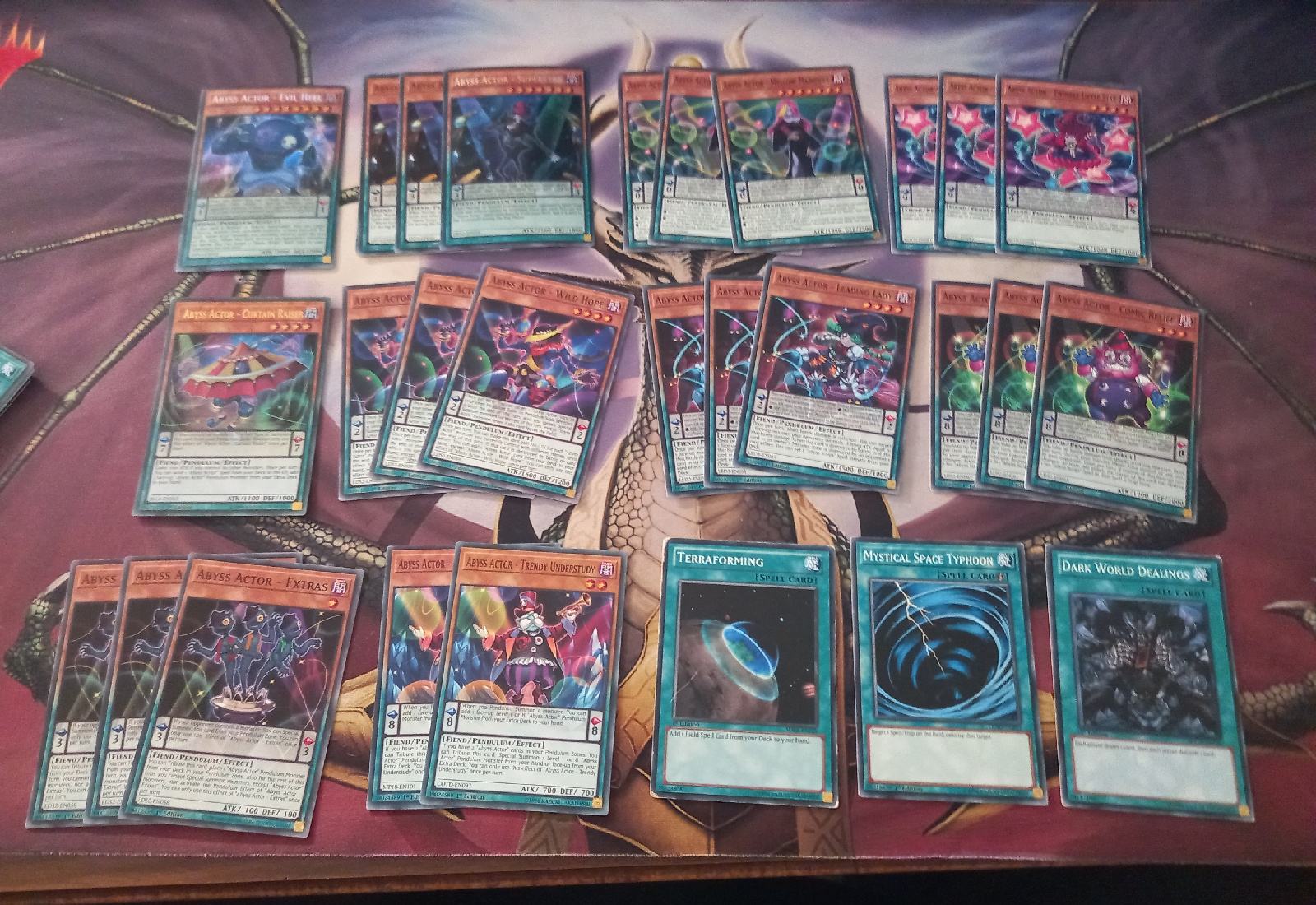 Yugioh abyss actor deck