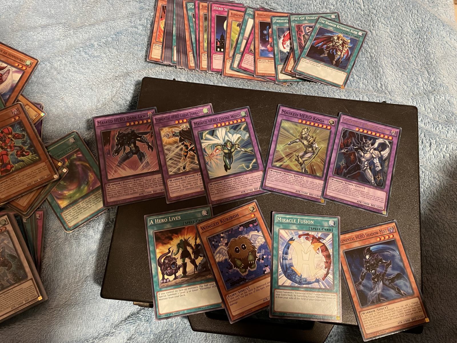 Yugioh deck Hero Strike DVA KOMADA
