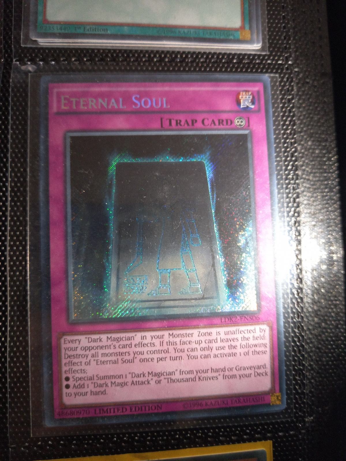 yugioh eternal soul scr rare dark magician