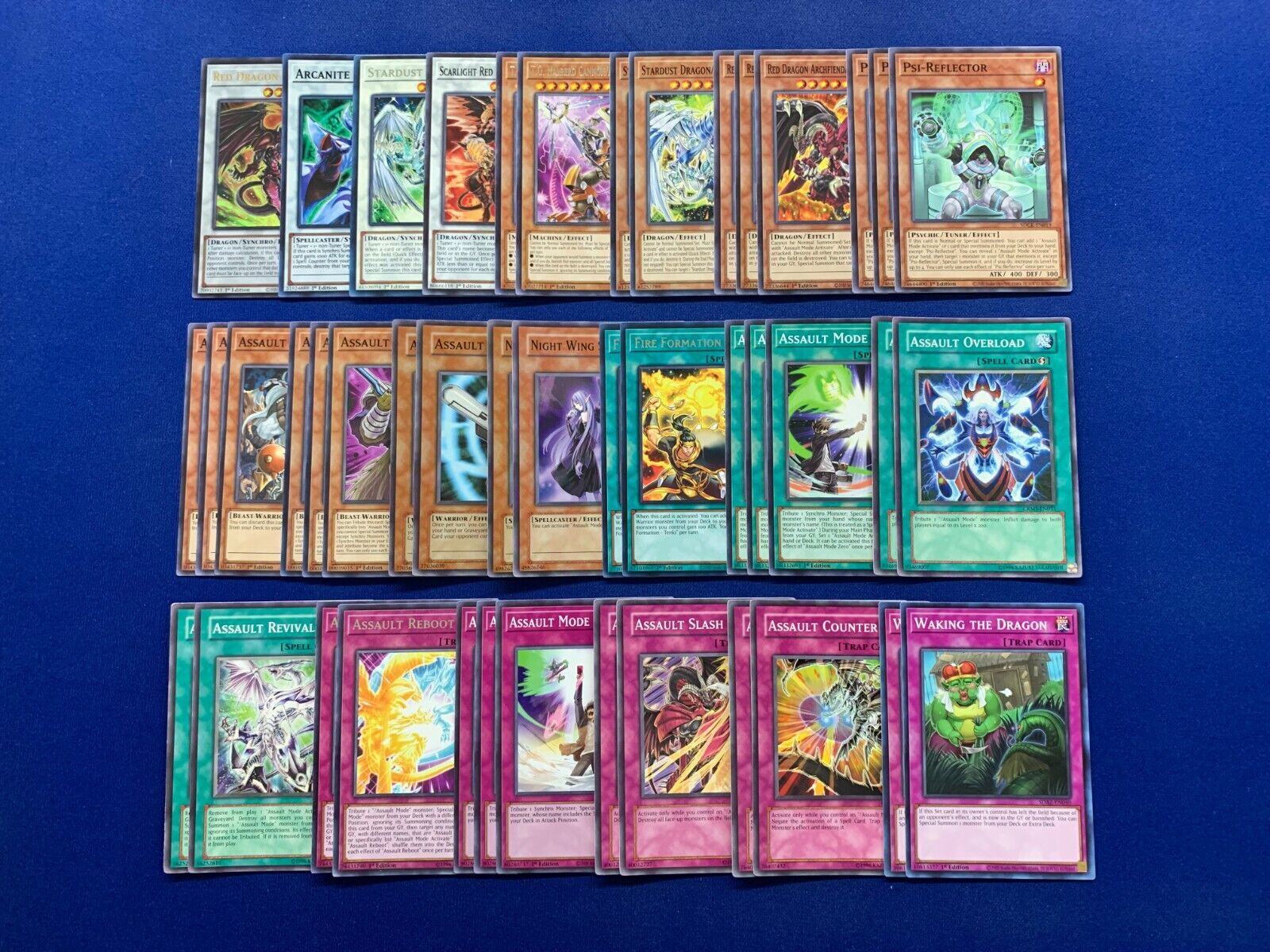 Yugioh karte Assault Mode Synchro Deck