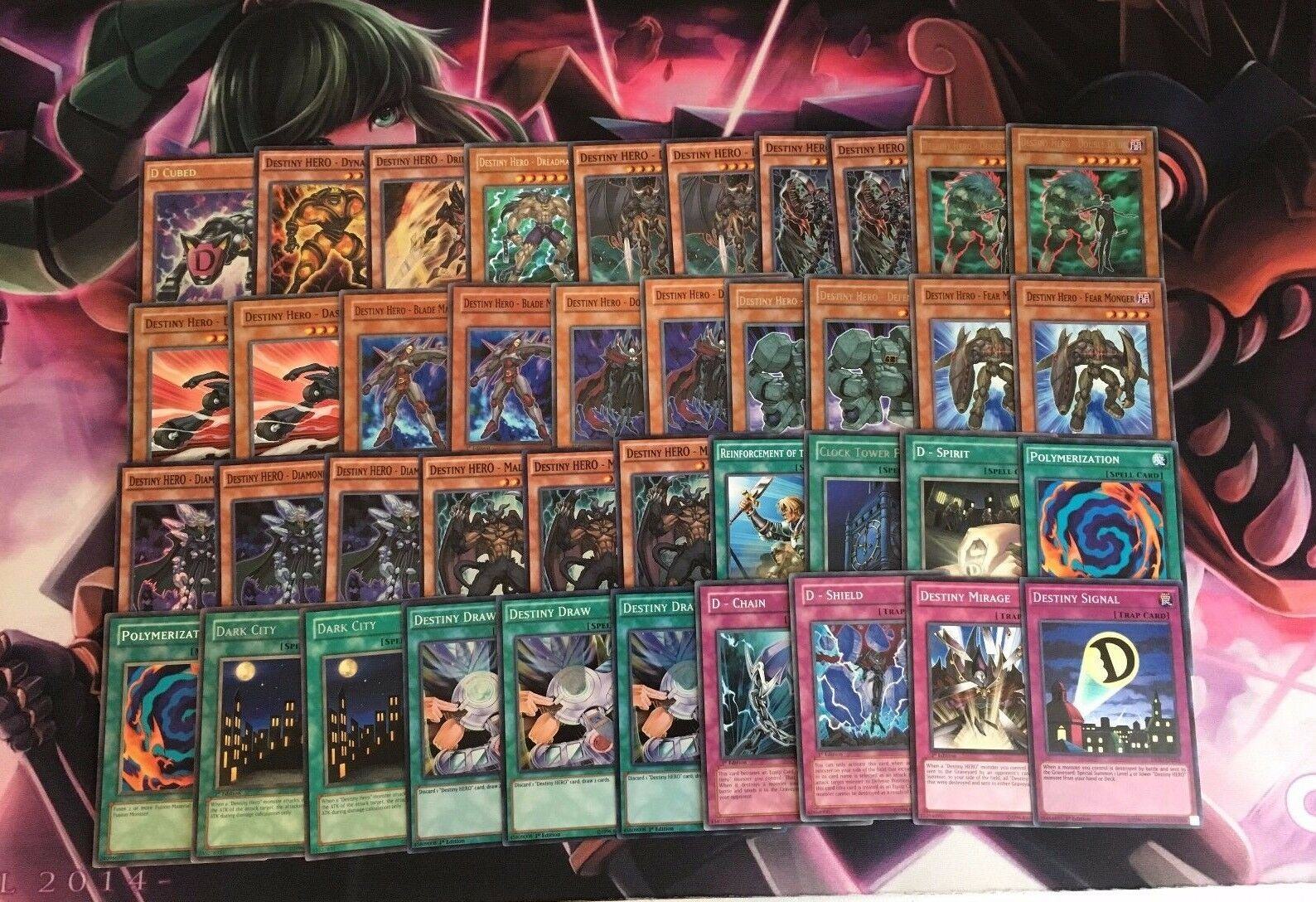 Yugioh karte Aster Phoenix-Destiny Hero deck