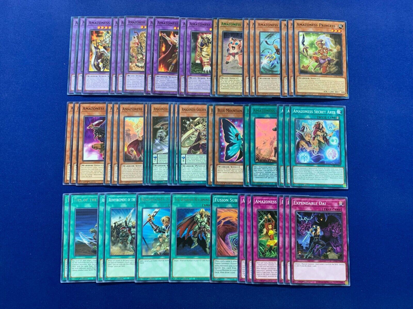 Yugioh karte Mai Valentine Amazoness deck
