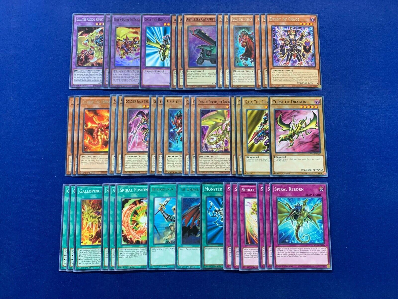Yugioh karte Yugi- Gaia deck
