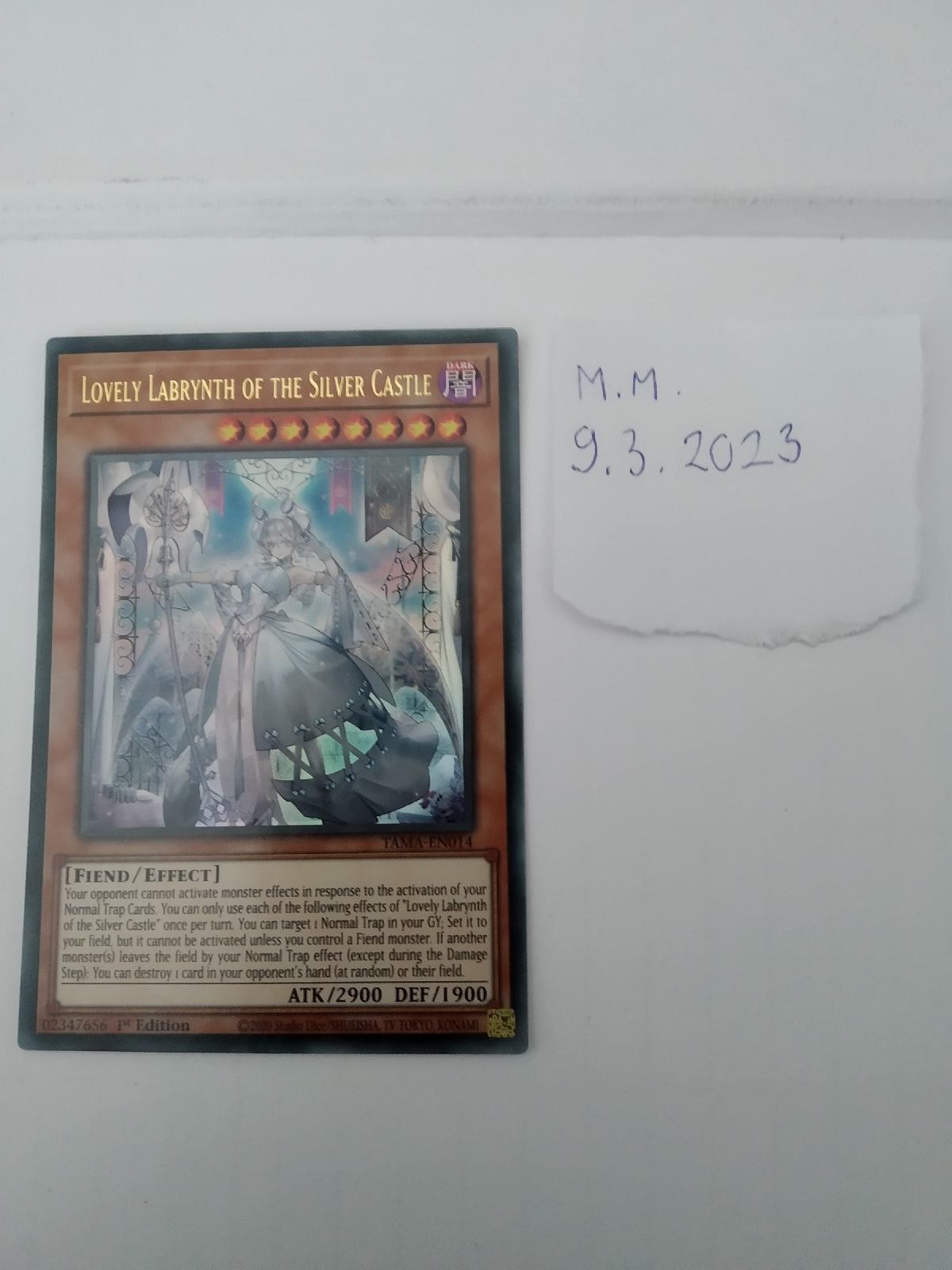 Yugioh Lovely Labrynth of the Silver Castle