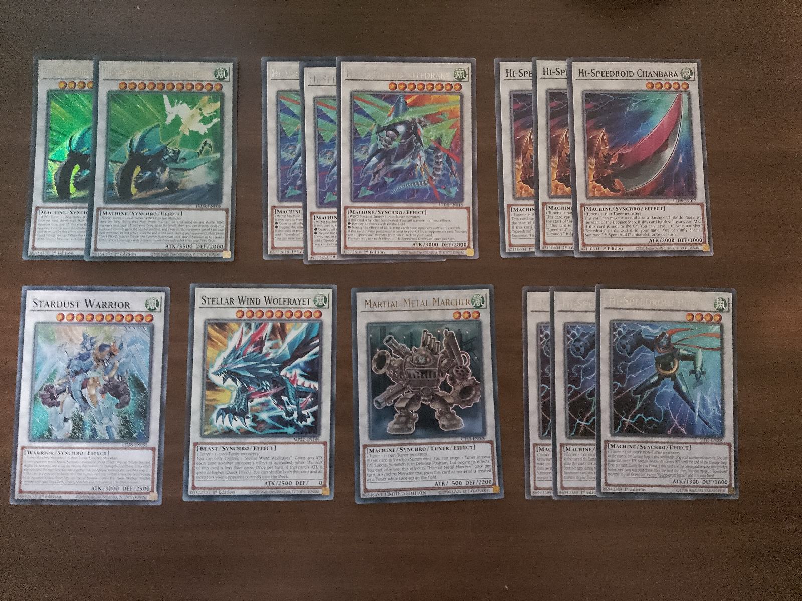 Yugioh Speedroid deck