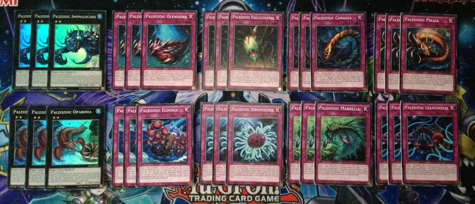 Yugioh TCG: Paleozoic deck core