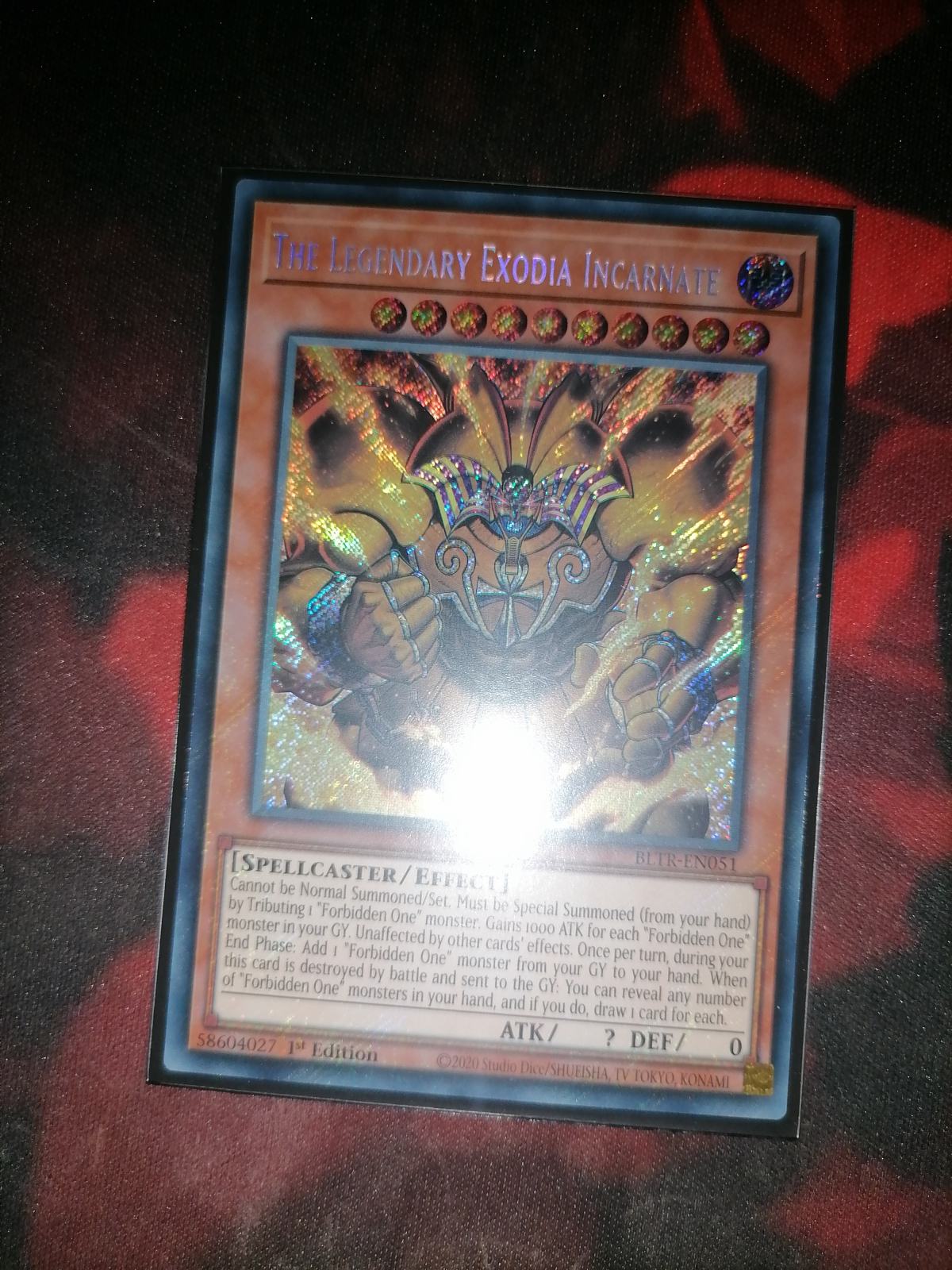 Yugioh the legendary exodia incarnate