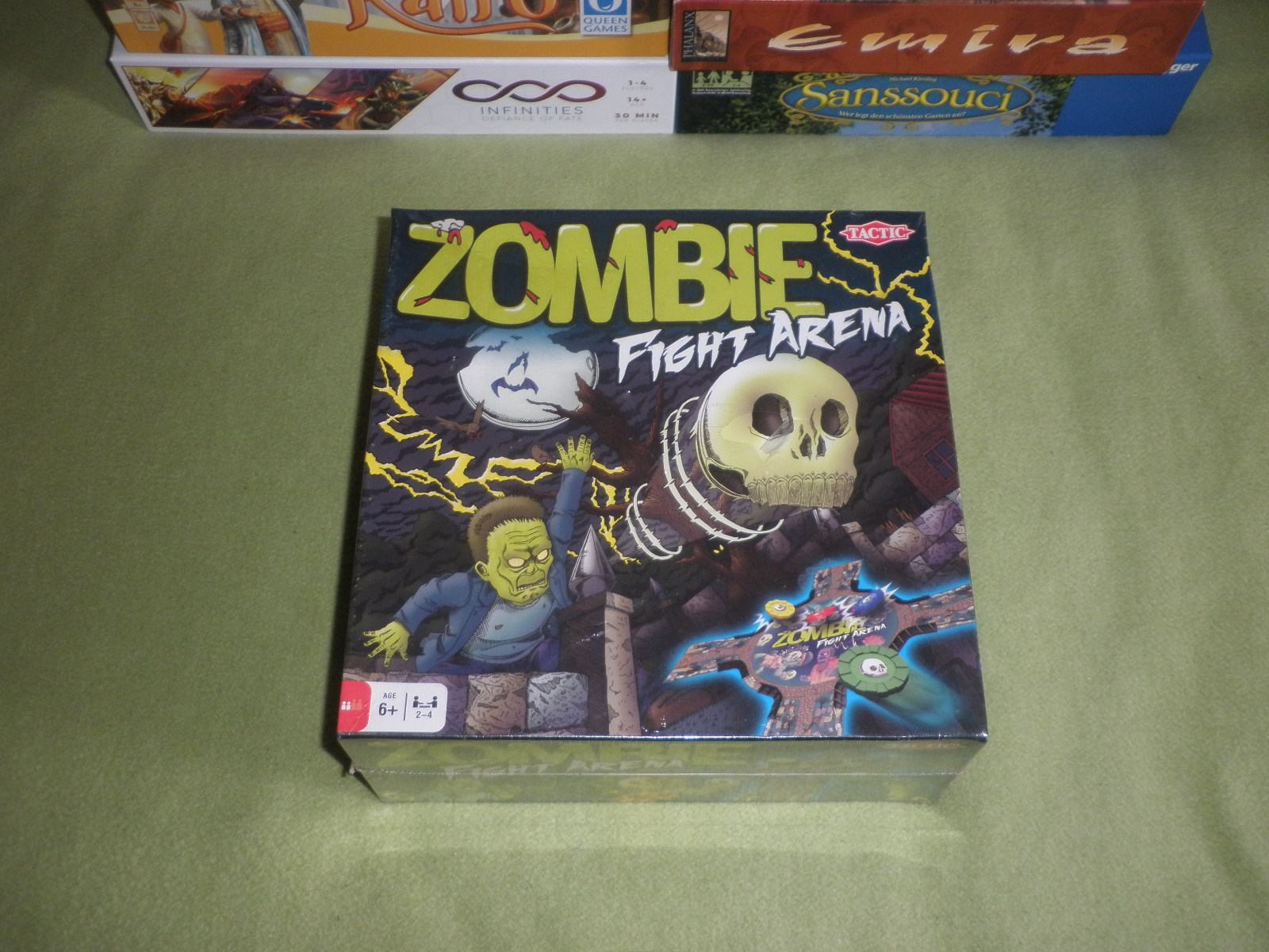 ZOMBIE FIGHT ARENA - nova društvena igra / board game do 4 igrača