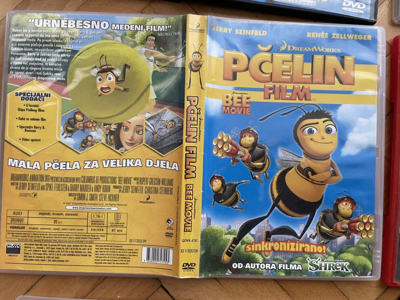 17.DreamWorks klasik iz2007.naDVDu: Pčelin film= Bee movie+spec.dodaci