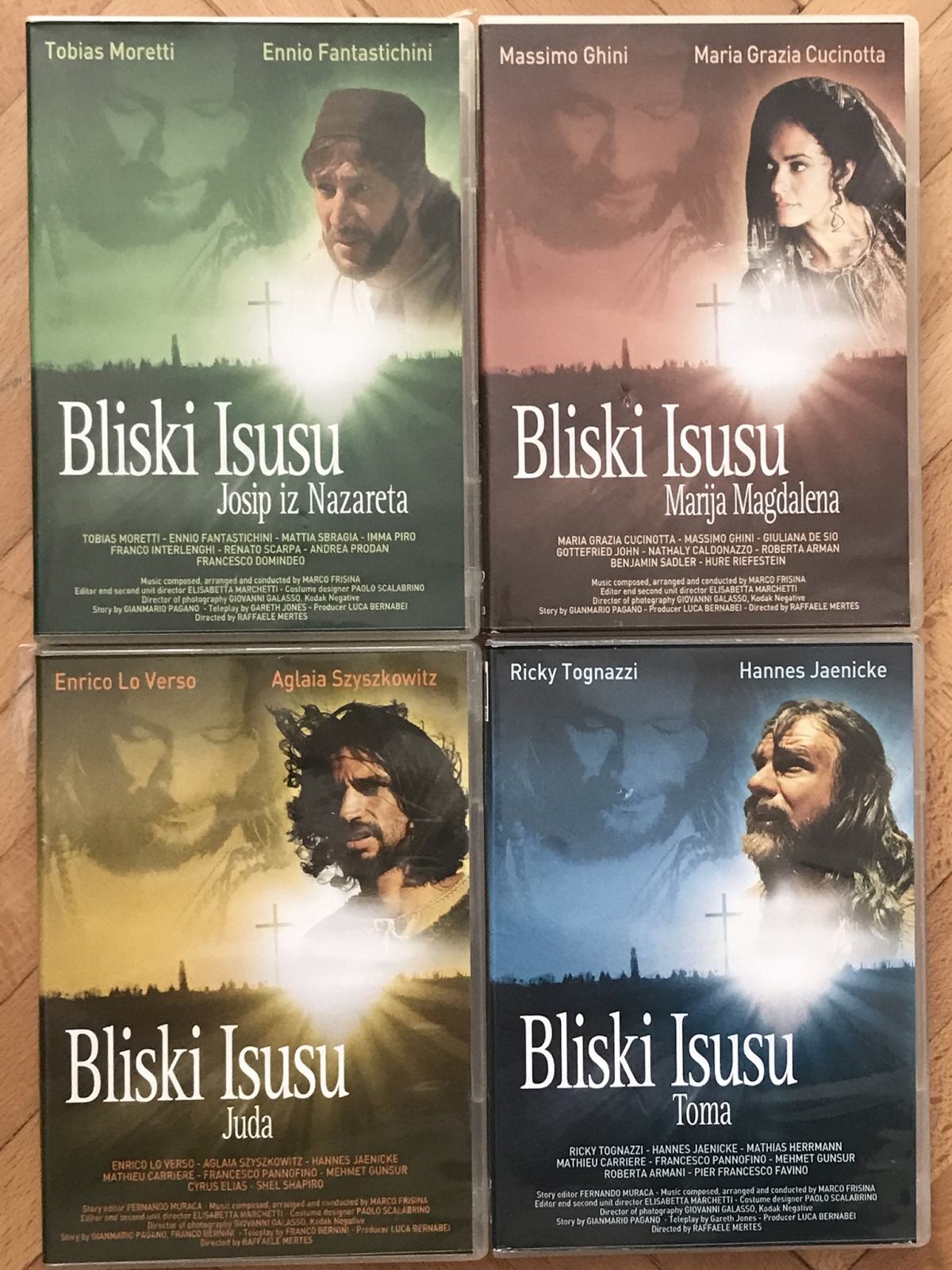 4x DVD-a serijal Biblija / Bliski Isusu = Juda + Josip iz Nazareta