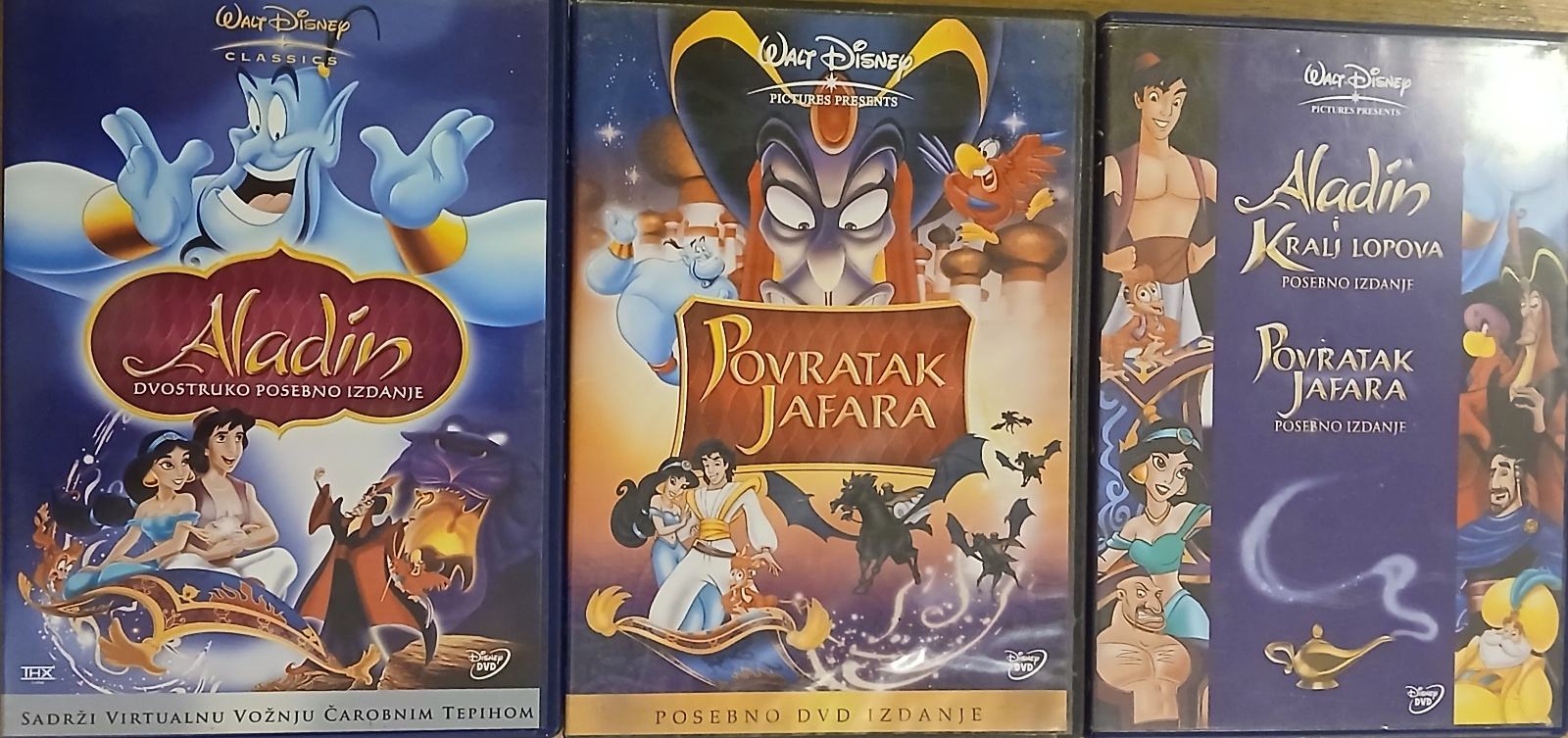 Aladin / Aladdin 1 - 3 (Kolekcija)