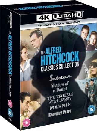 Alfred Hitchcock Classics Collection 2 (5 Films)4K Ultra HD(ENG)