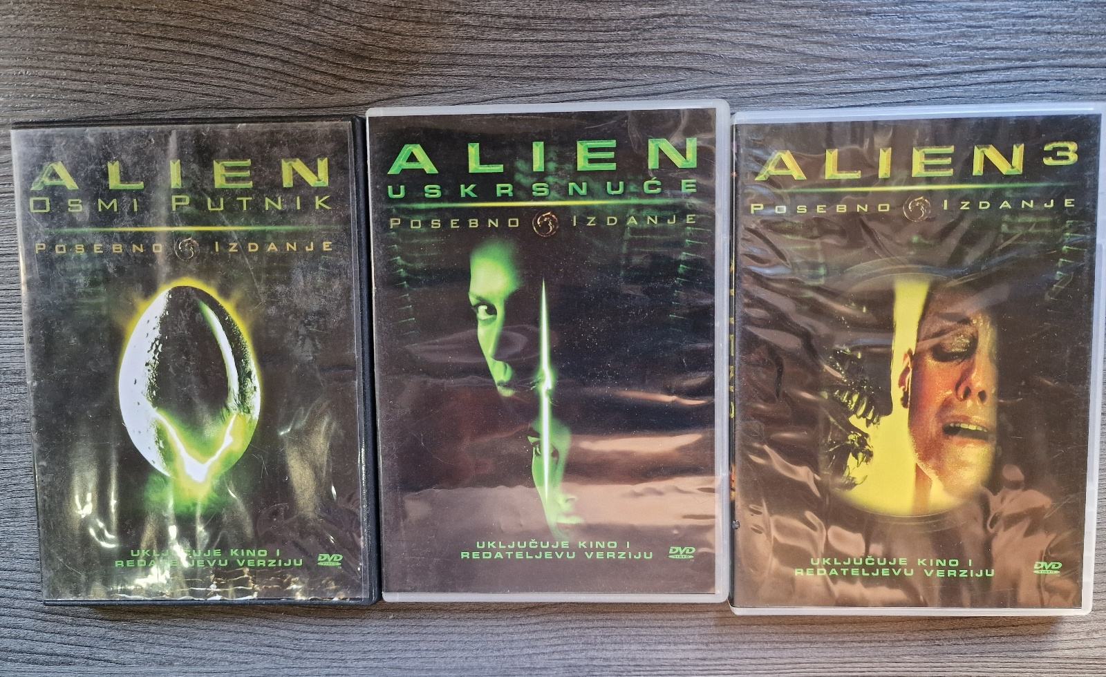 Alien dvd kolekcija