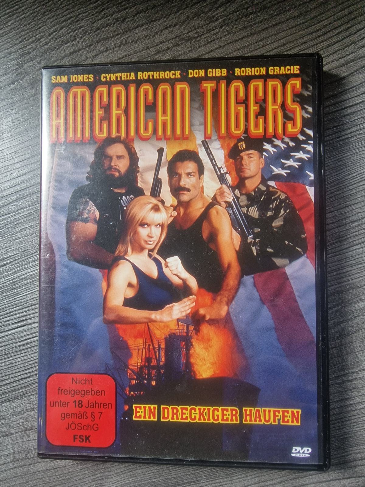 American tigers dvd/Cynthia Rothrock
