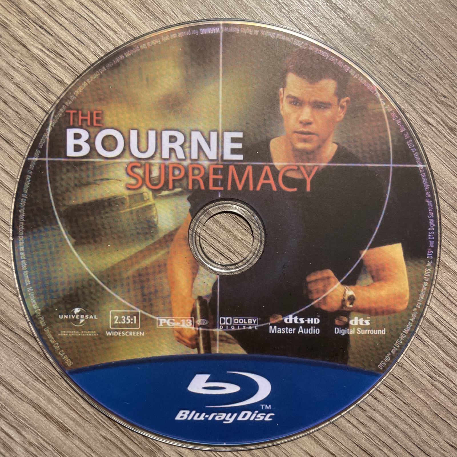 Blu-Ray Bourneova nadmoć = THE BOURNE SUPREMACY (2004.) Matt Damon