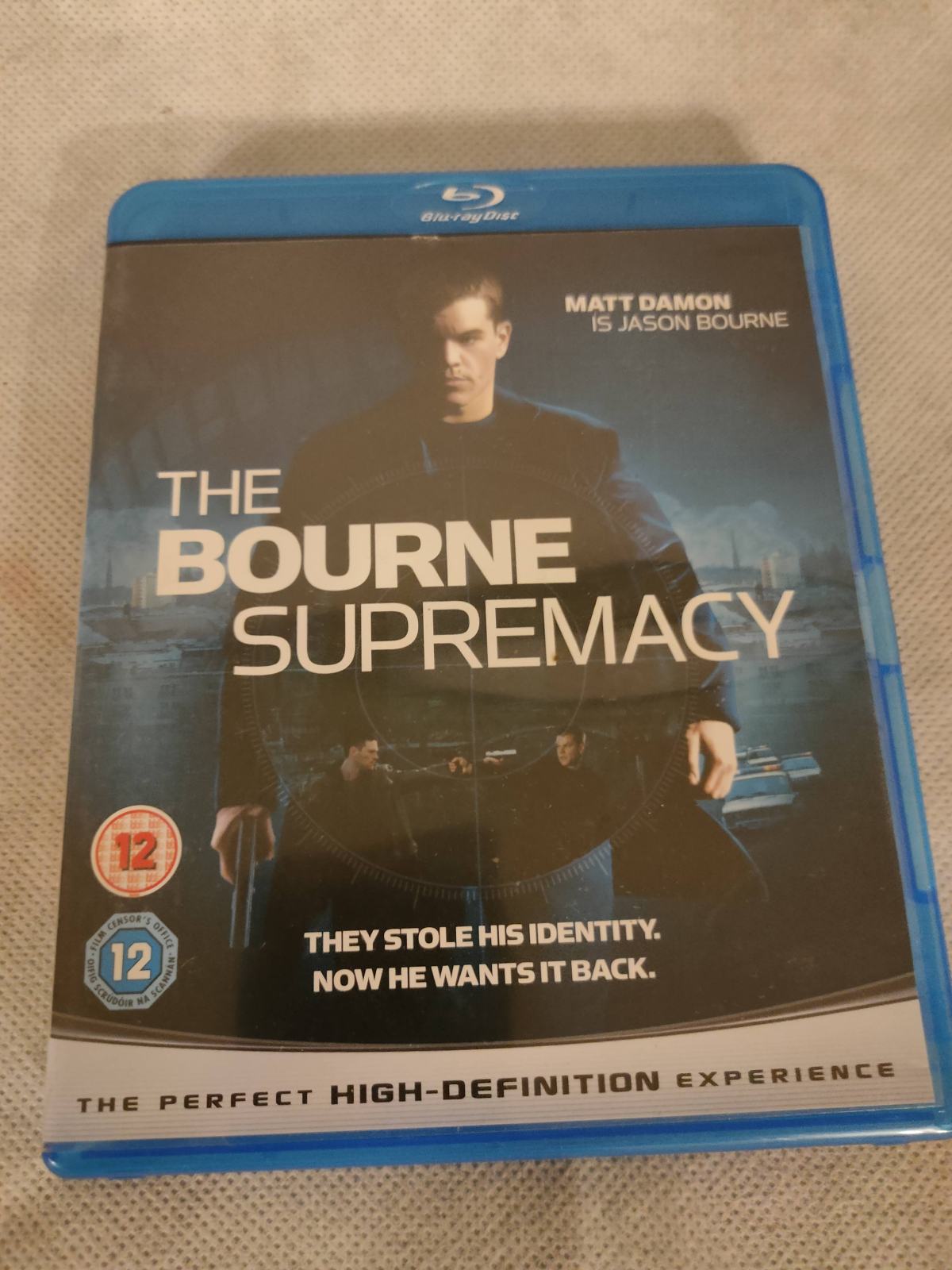 Blu Ray - The Bourne Supremacy