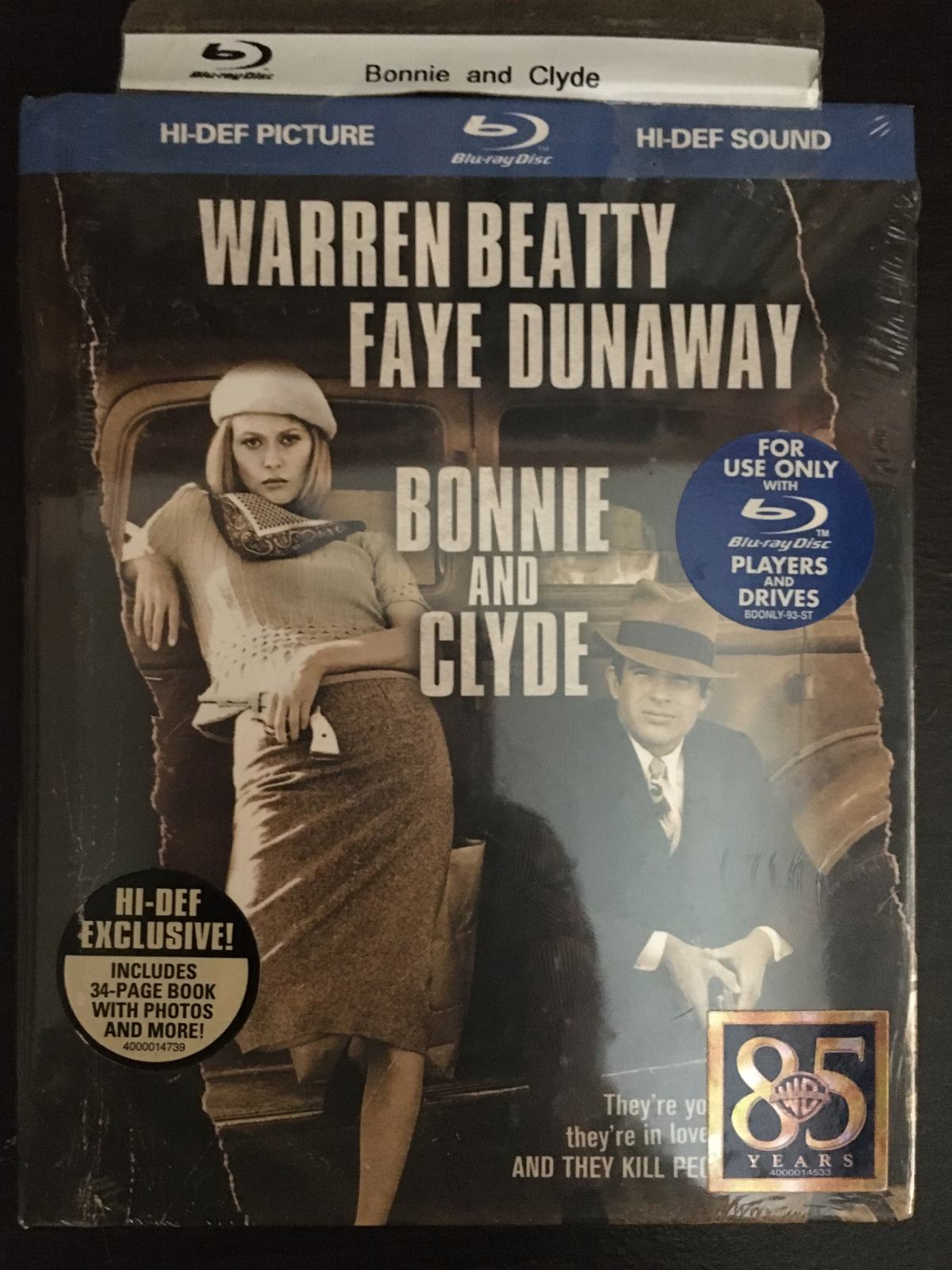 BONNIE AND CLYDE - BLU-RAY