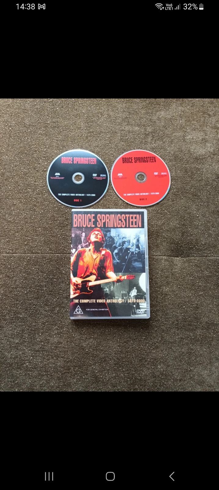 BRUCE SPRINGSTEEN DVD