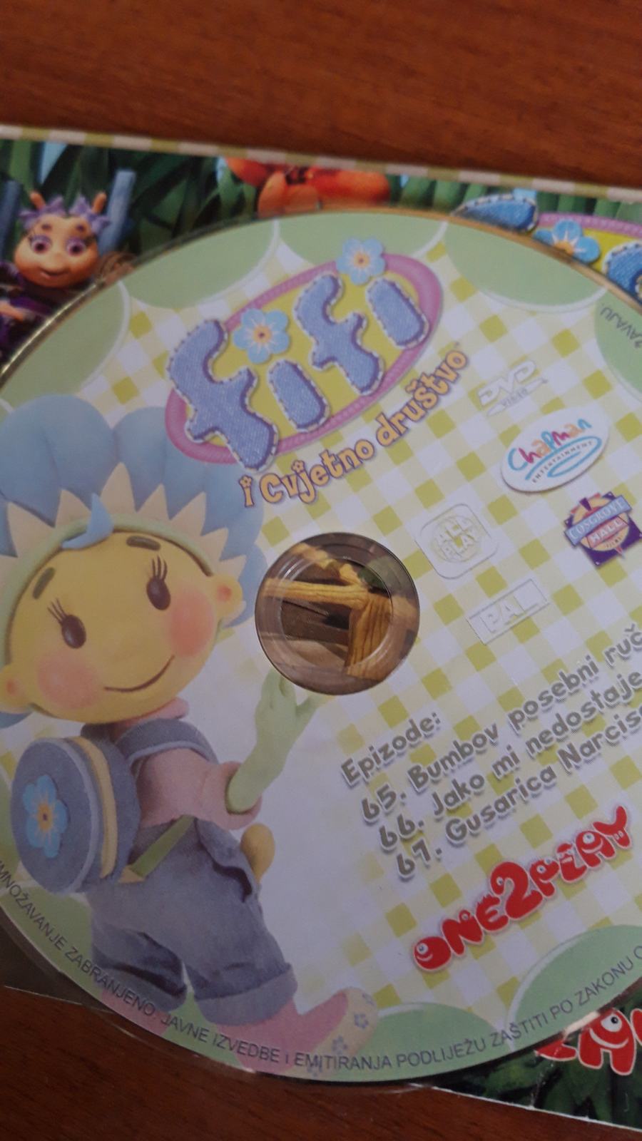 Crtić Fifi i cvjetno društvo, dvd, 2 EUR