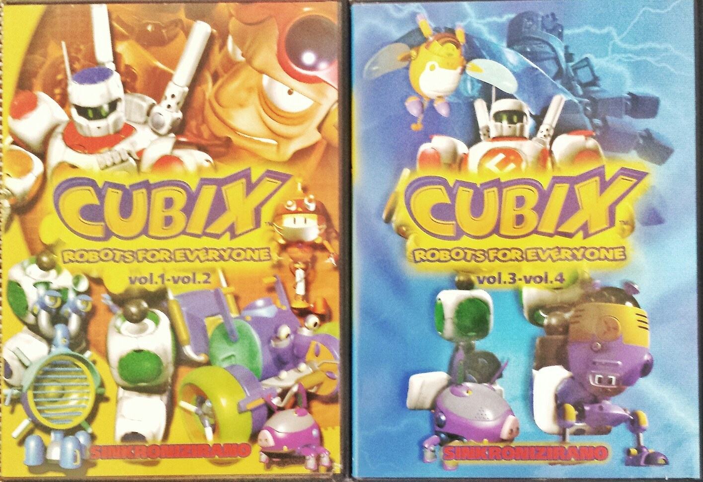 CUBIX Robots for everyone, animirani, 4 DVD-a (16 epizoda)