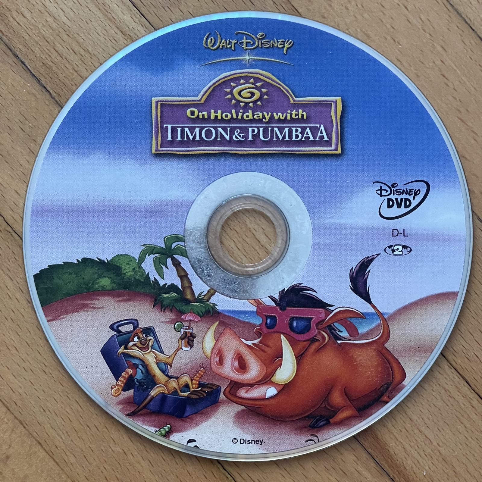 Disney DVD On Holiday with Timon & Pumbaa | 7 epizoda, hr.titlovi