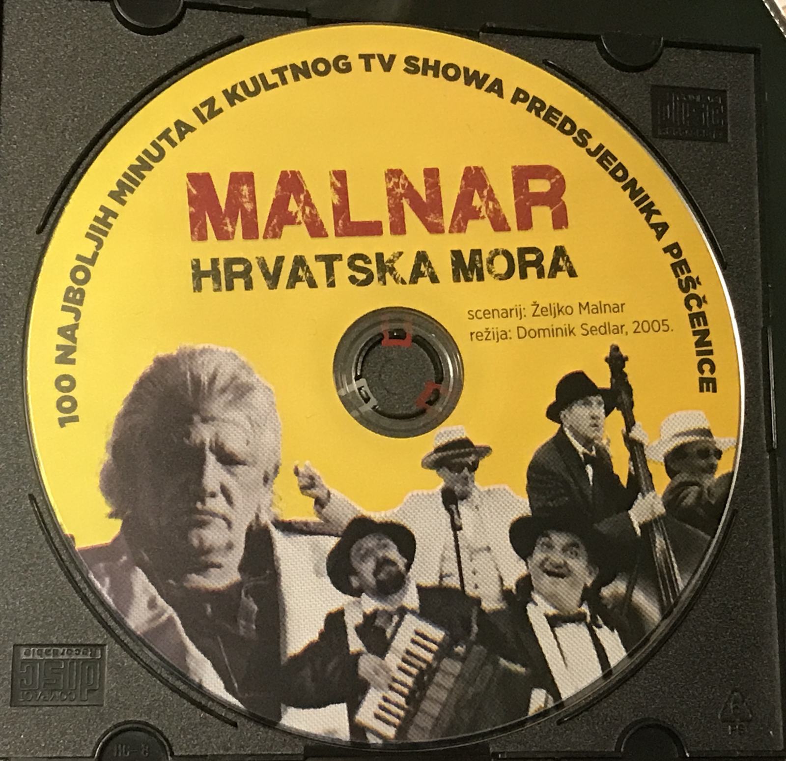 DVD iz 2005./ Malnar - hrvatska mora /100 najboljih minuta iz TV showa