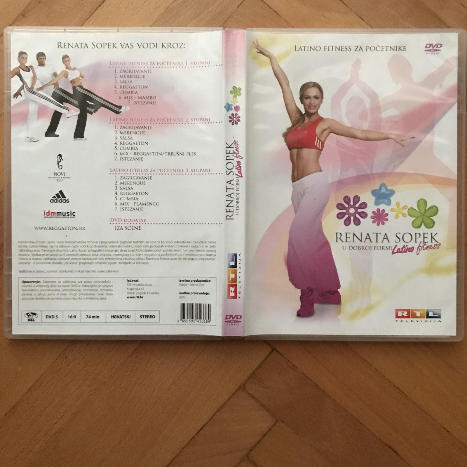 DVD1 Renata Sopek - U dobroj formi Latino Fitness