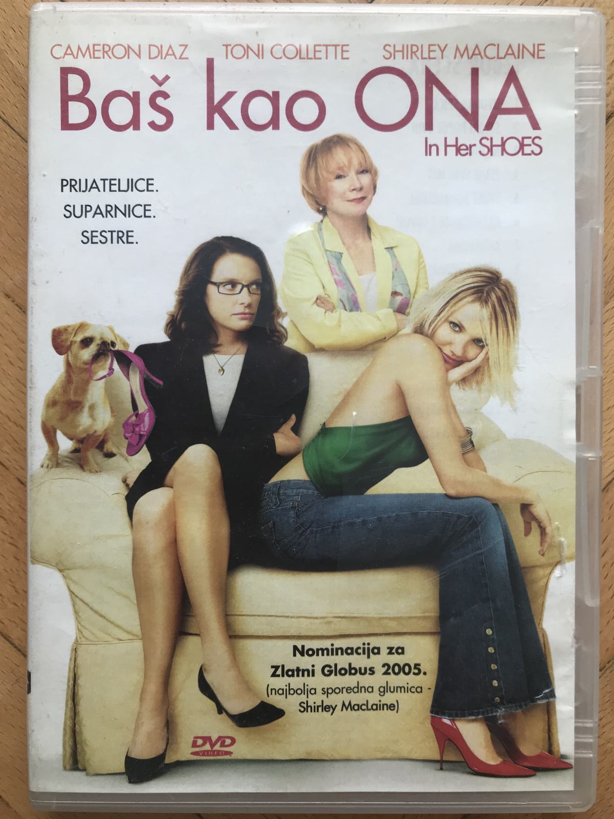 DVD Baš kao ona=In her Shoes +spec.dodaci (2005.)Cameron Diaz