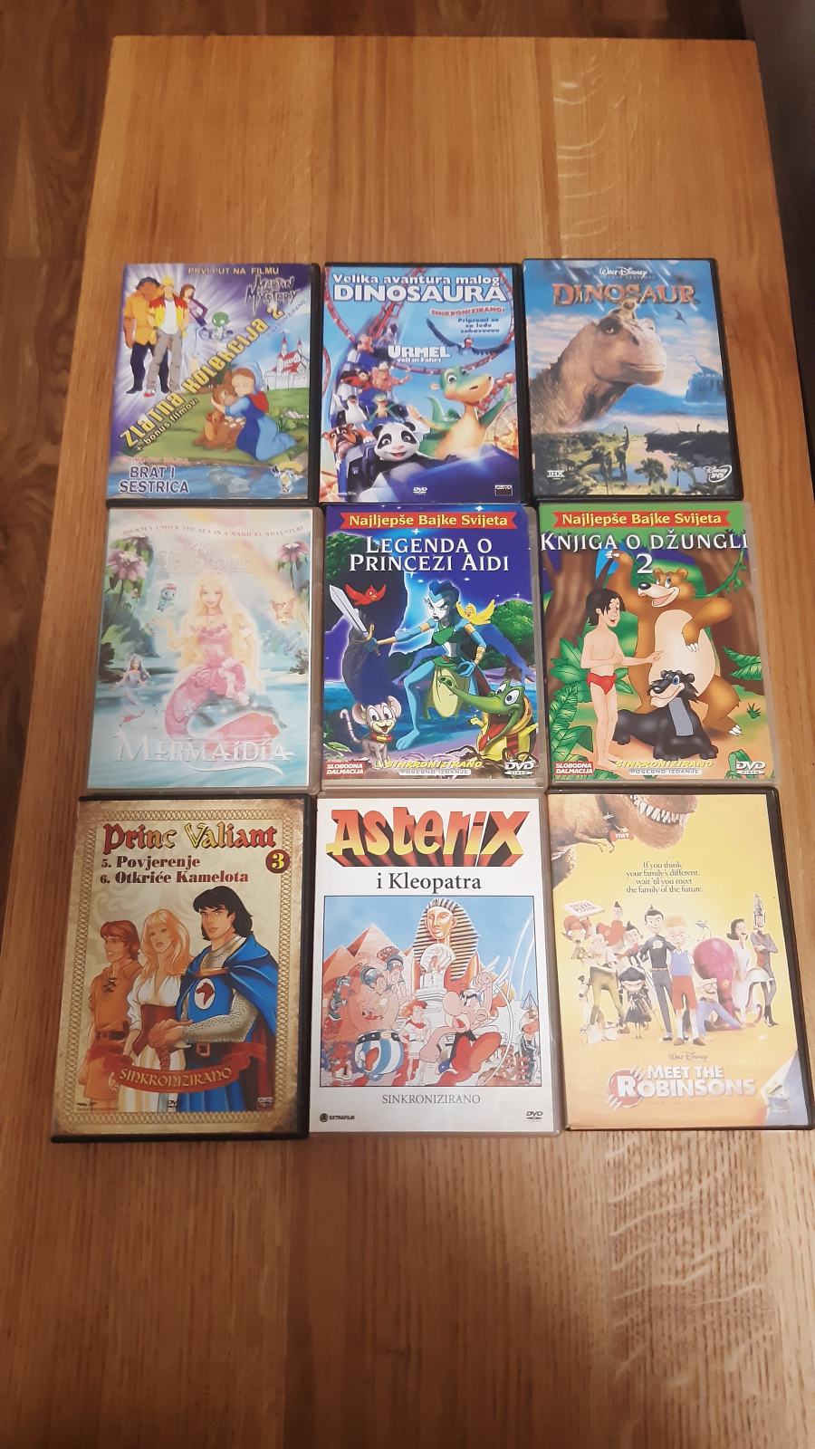 DVD crtići - sinkronizacija na hrvatskom jeziku