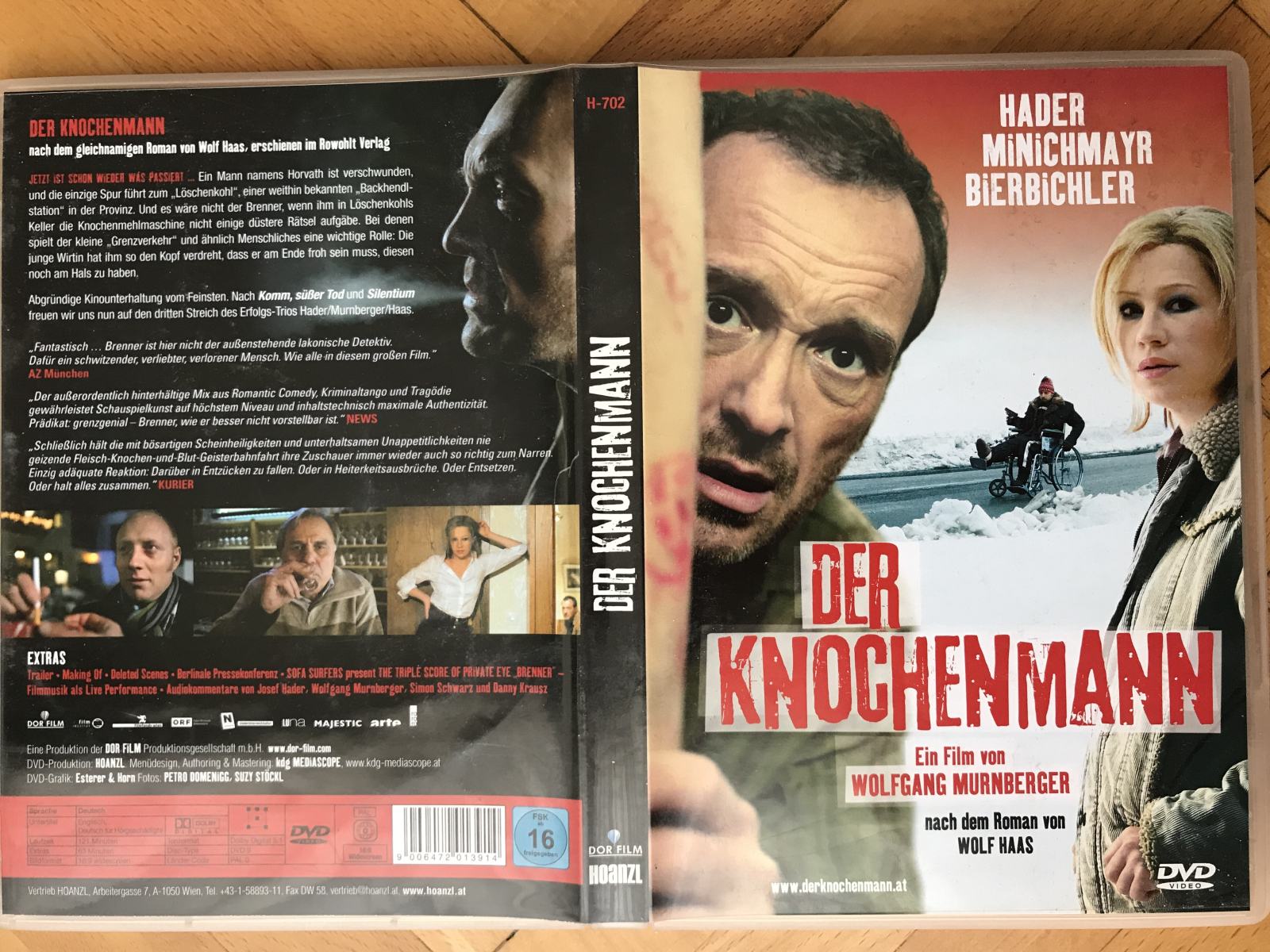 DVDde Der Knochenmann =The Bone Man=Čovjek od kosti (2009.)noHRtitlovi