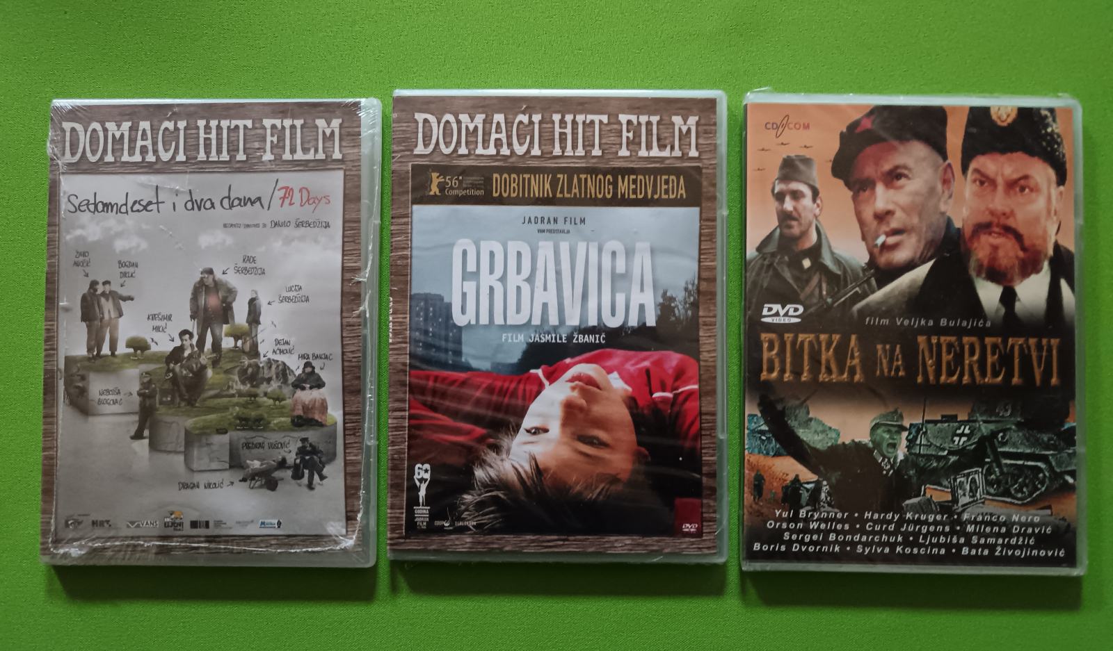 DVD Domaći hit film (sva 3 filma 10e)