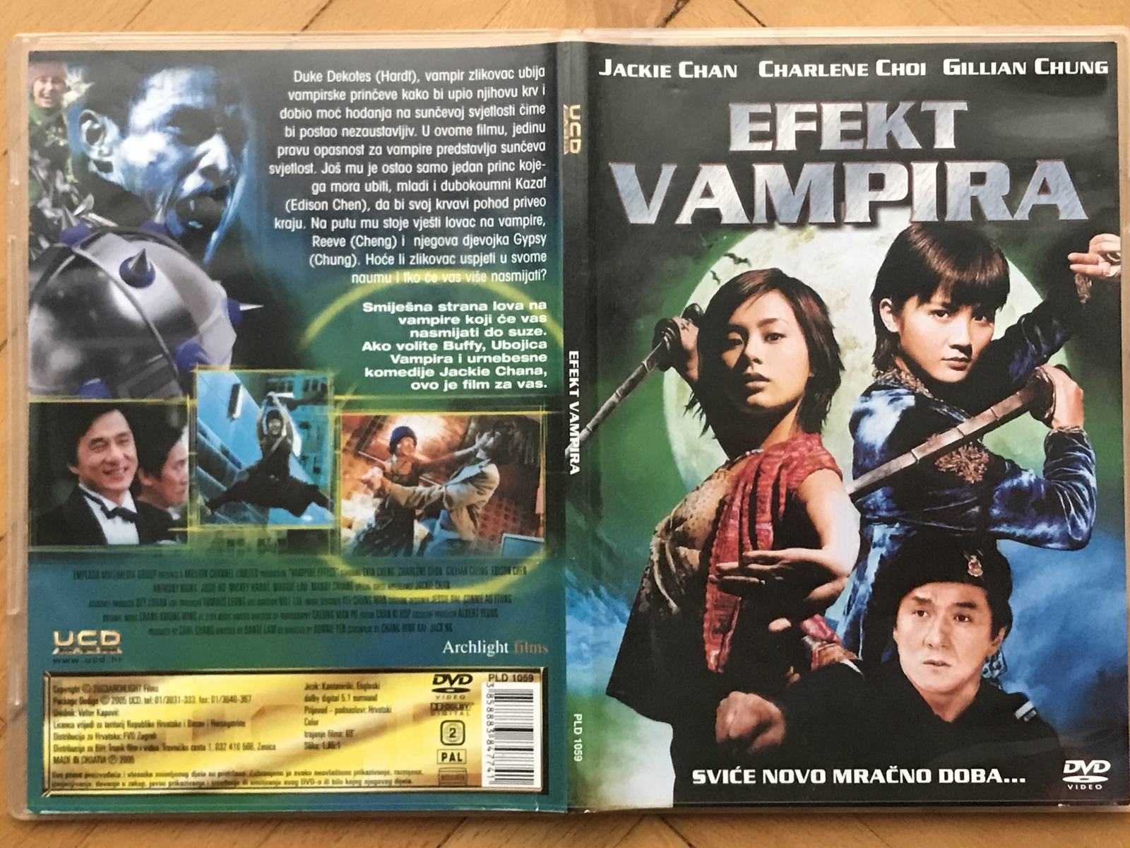 DVD Efekt vampira / Jackie Chan
