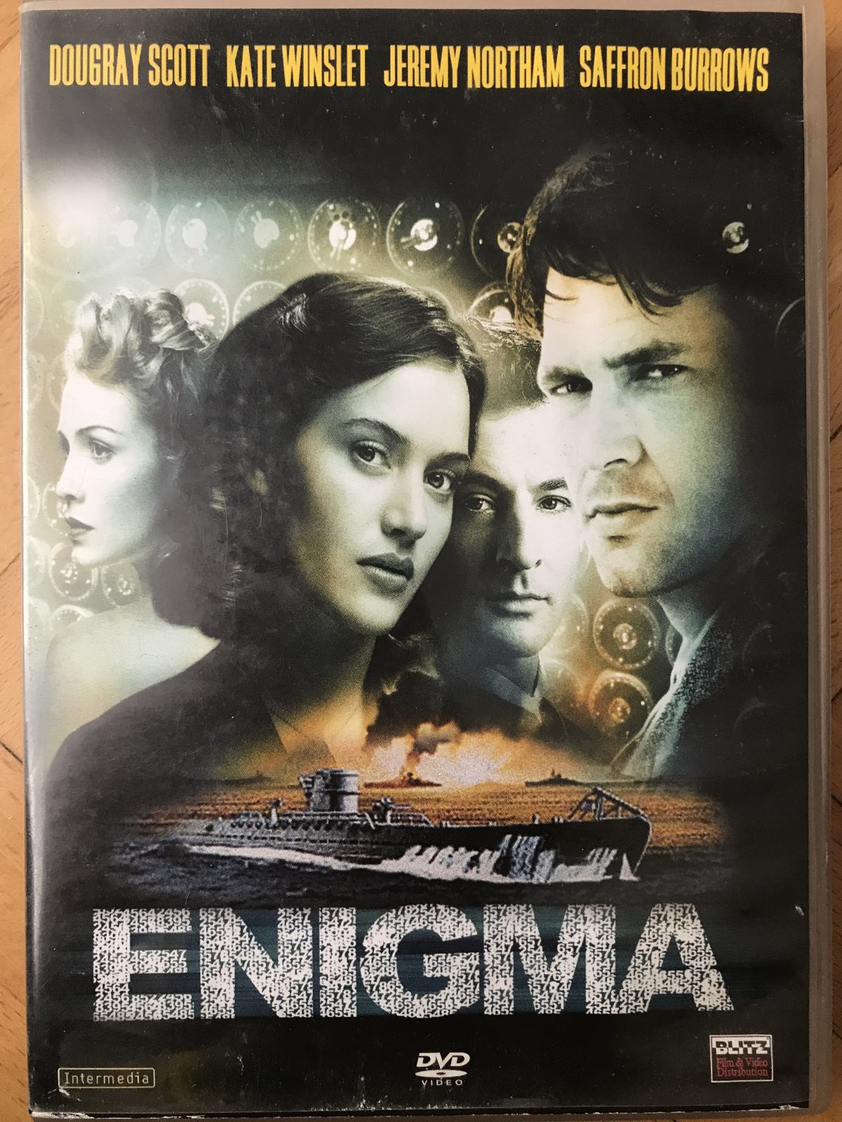 DVD Enigma |125min iz2001|+spec.dodaci:kratki film o snimanju+B-rola+…