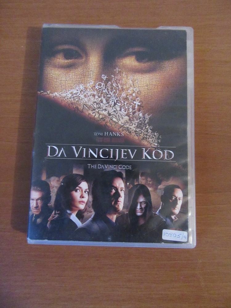 Dvd film Da vincijev kod