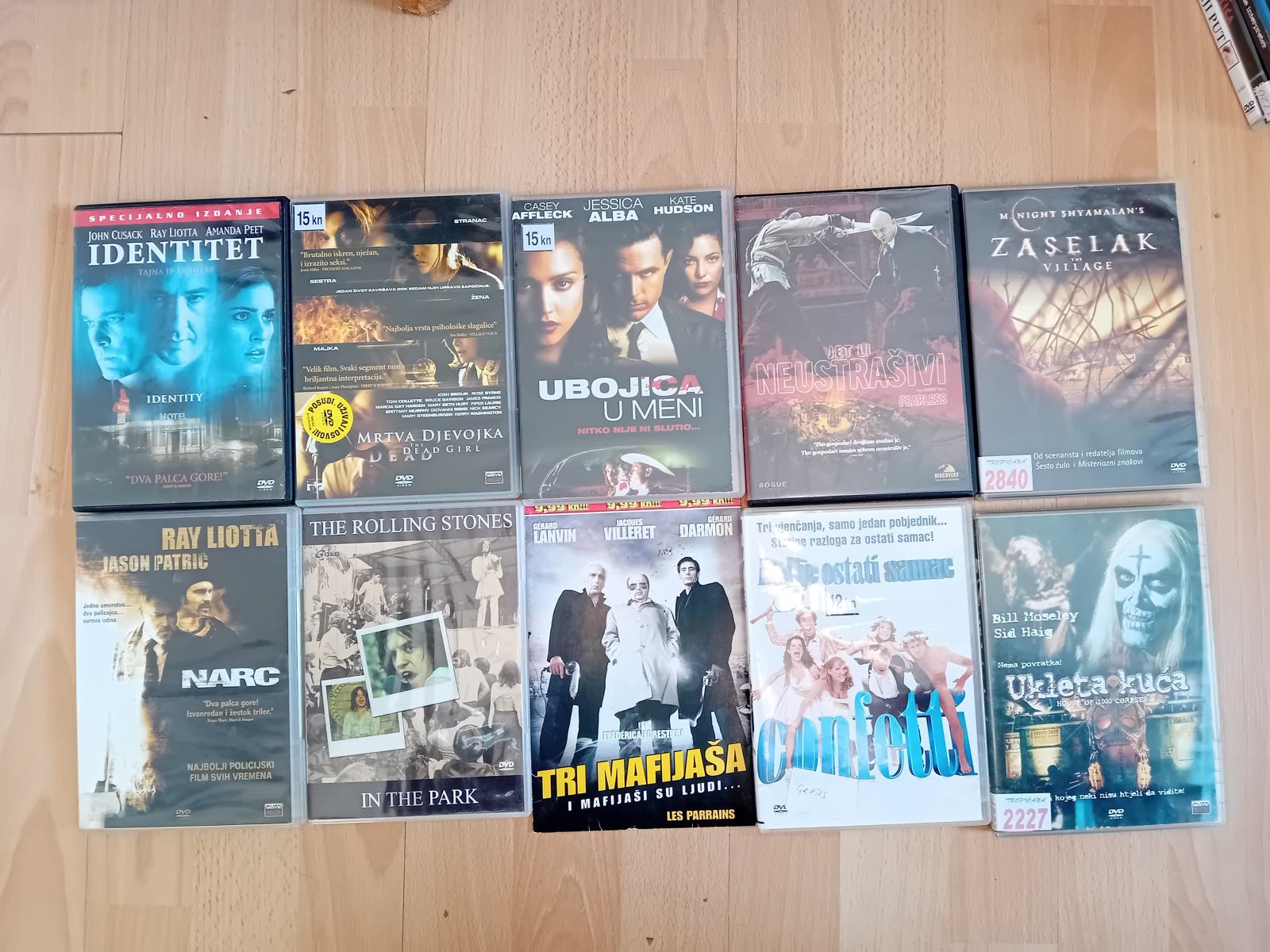 Dvd filmovi horror/triler