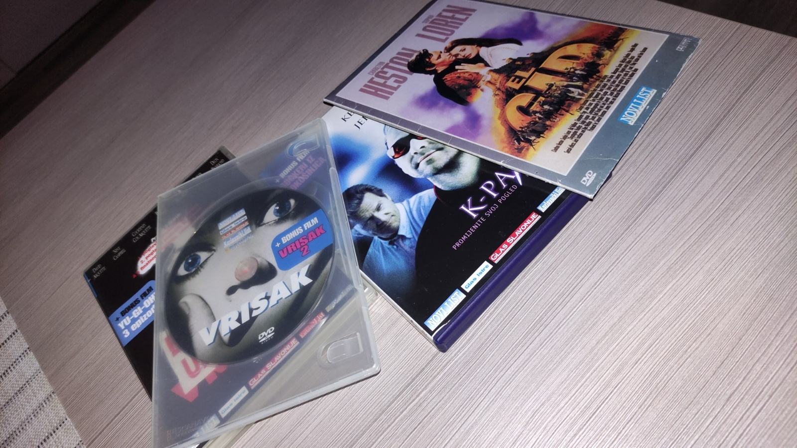 DVD filmovi lot