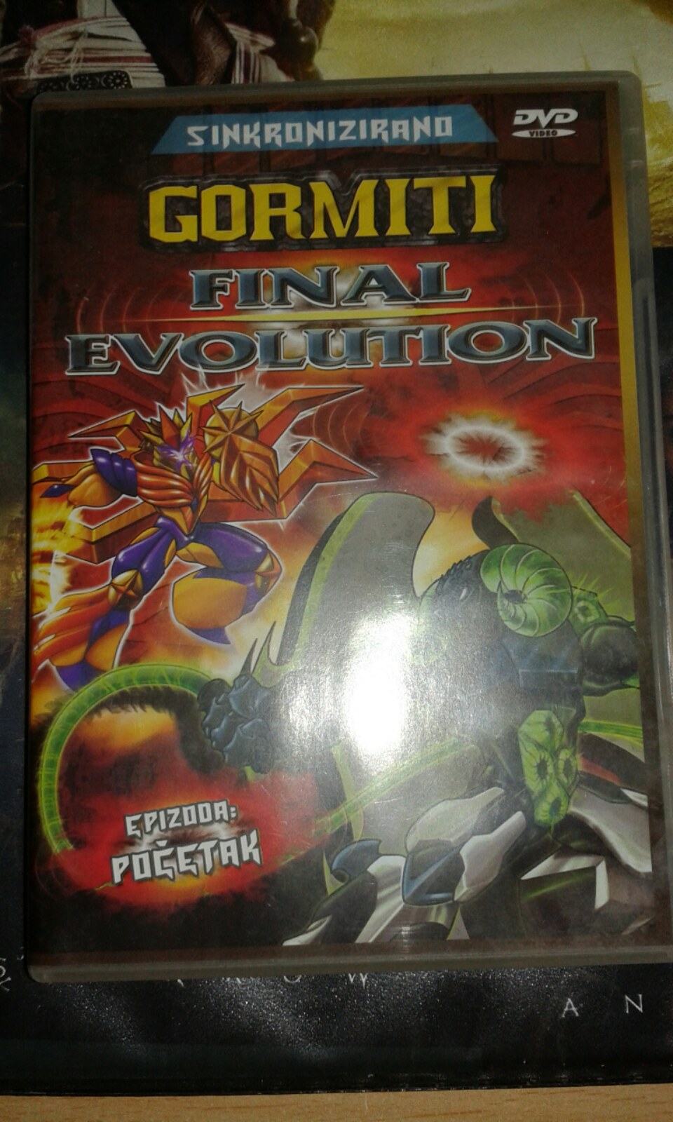 DVD Gormiti Final Evolution