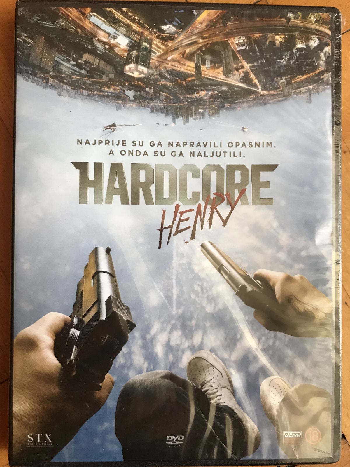 novi neraspakiran DVD / Hardcore Henry (2015.) / Pula