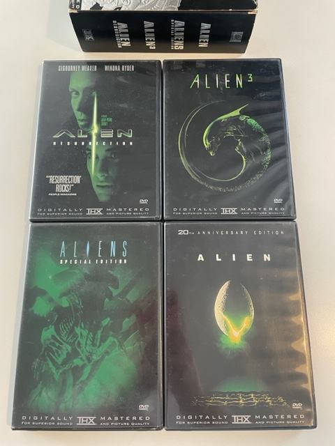 DVD komplet THE ALIEN LEGACY 20th Anniversary Edition