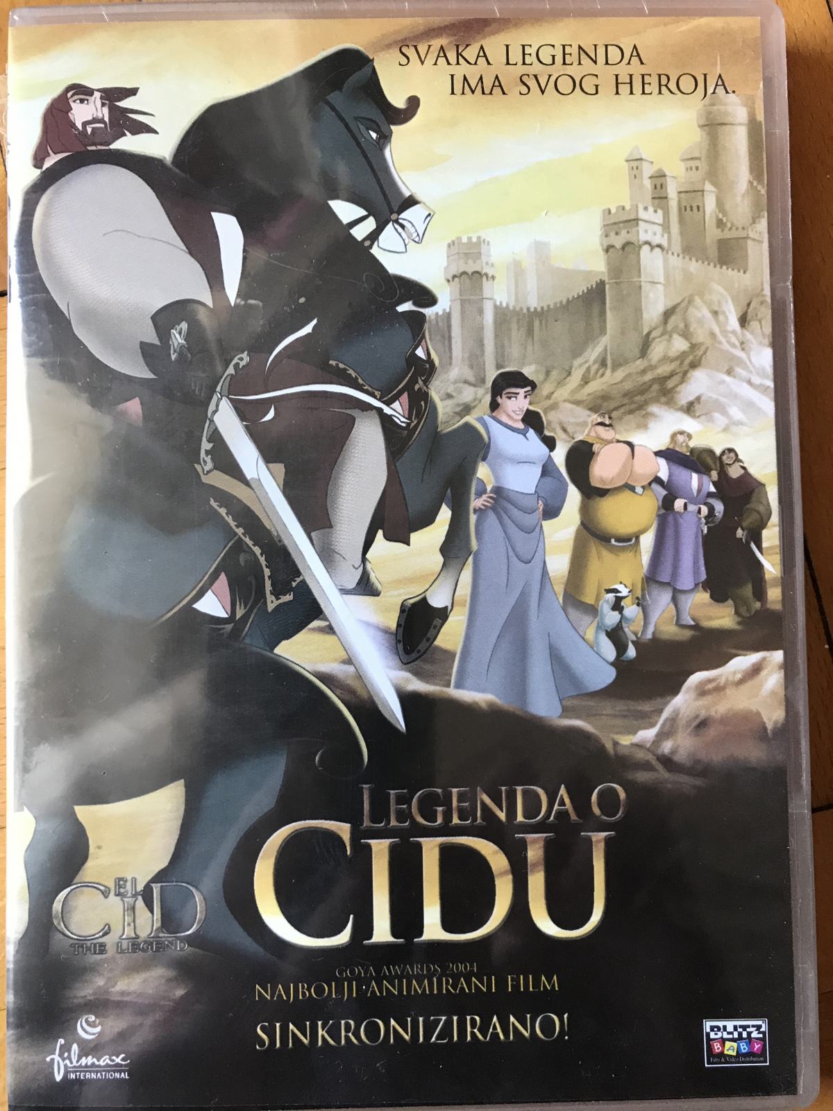 DVD Legenda o El Cidu = El Cid: The Legend (2003.)