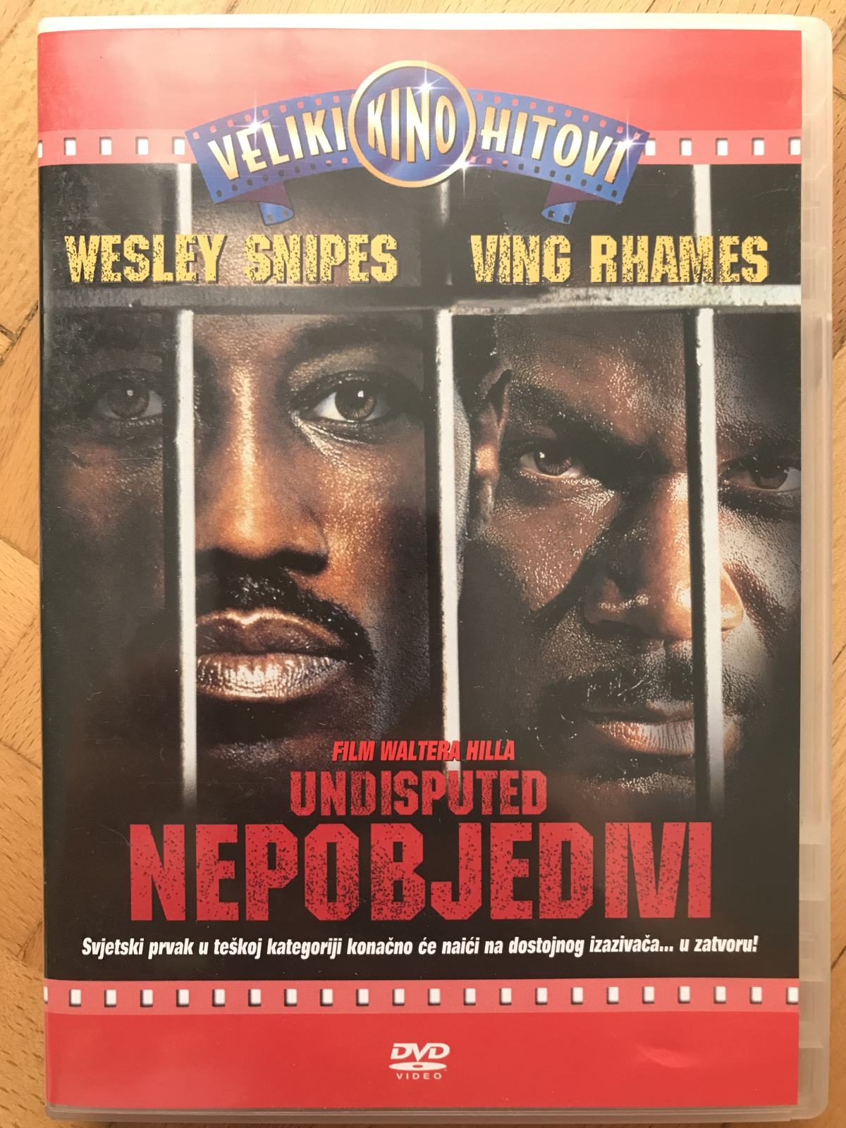 Wesley Snipes 2x DVD-a Nepobjedivi = UNDISPUTED +sp.dodaci(2002.)