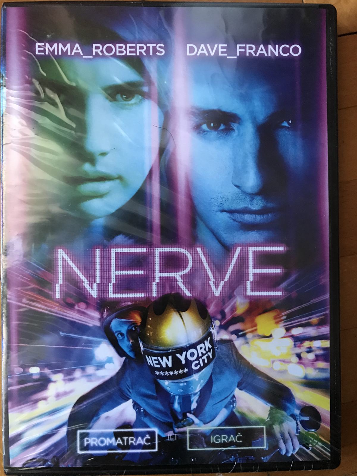 novi neraspakirani DVD / Nerve (2016.) / Pula
