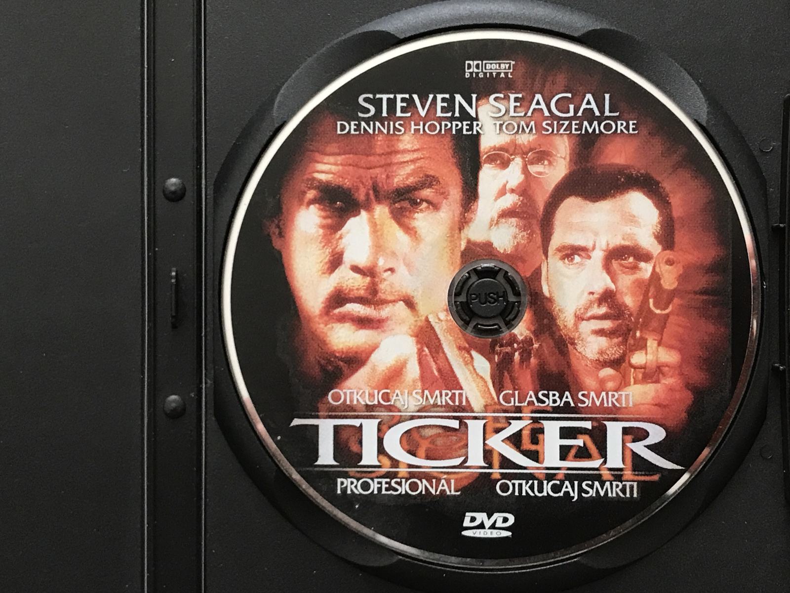 DVD Otkucaj smrti = The Ticker (2001.) Steven Seagal Dennis Hopper