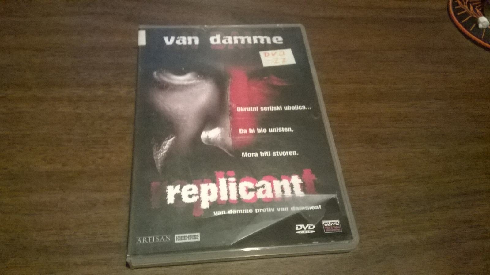 DVD REPLICANT VAN DAMME