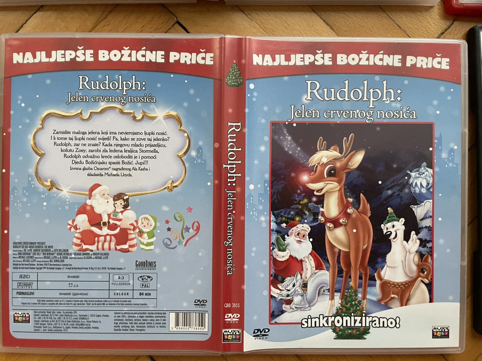GoodTimes DVD Rudolph Jelen crvenog nosića=The red-nosed reindeer(1998