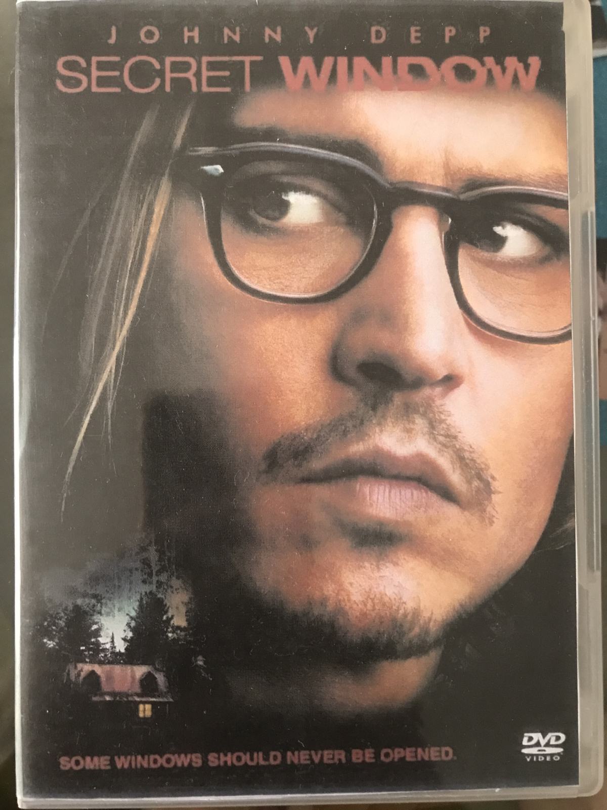 DVD Tajni prozor =Secret Window+bonus(2004.)prema knjizi S.Kinga/ Depp