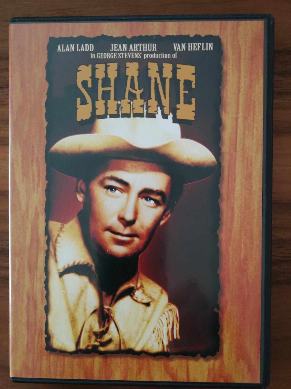 Dvd Shane - western, novo